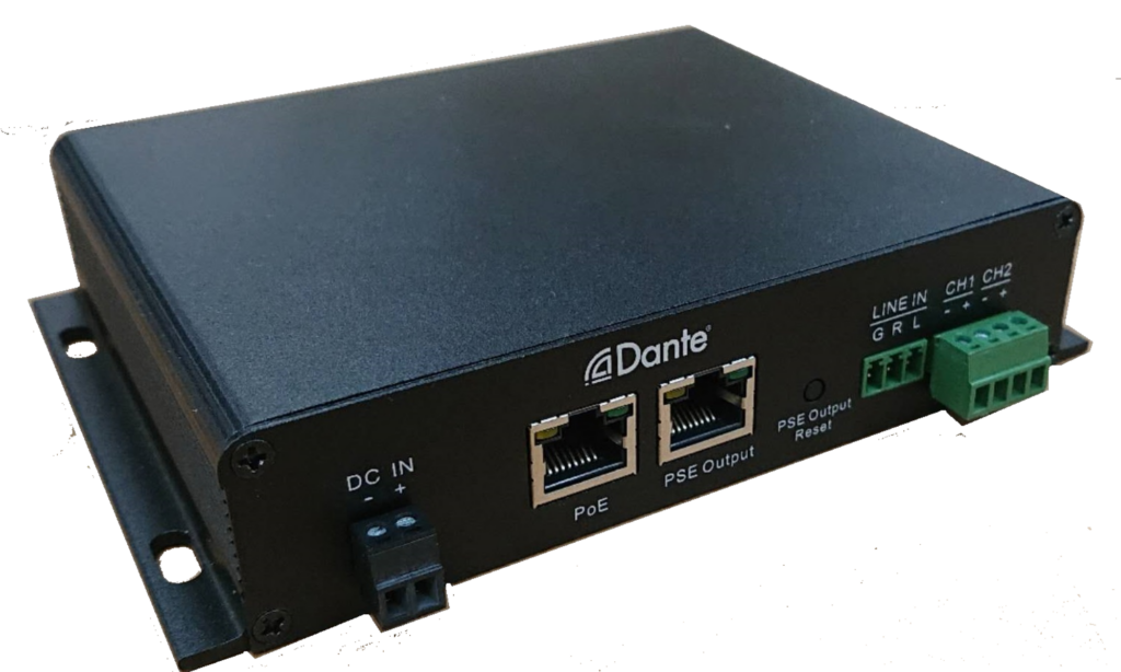 Dante & PoE – Audio Amplifier ODM / OEM